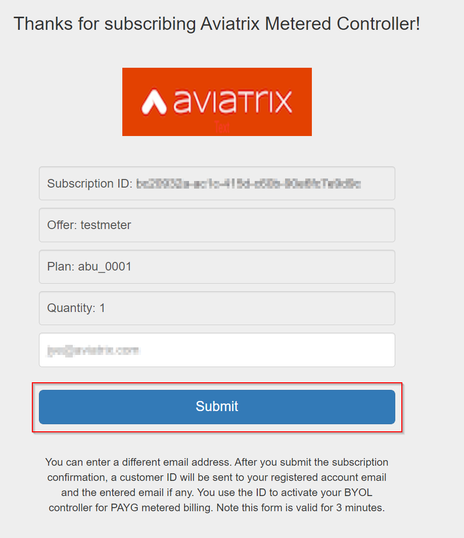 Deploy Aviatrix Metered Controller in Azure - cloudlearning365
